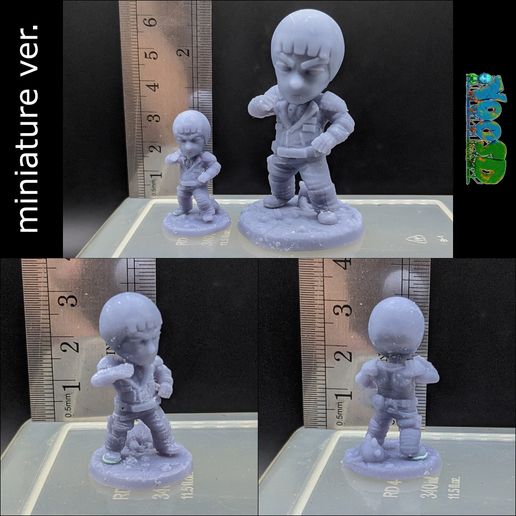 🤜 GENSHIRO - GREEN BEAST OF THE NORTH [PRE-SUPPORTED]・Free STL File for ...