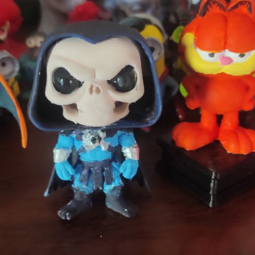 🎨 Skeletor "Funky" - 4 colors・Free STL File for 3D printing・Cults