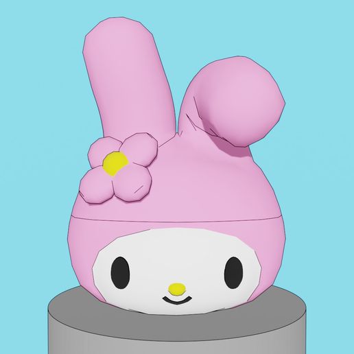 STL file My Melody Herb Grinder Sanrio 🌿 ・3D printing template to ...