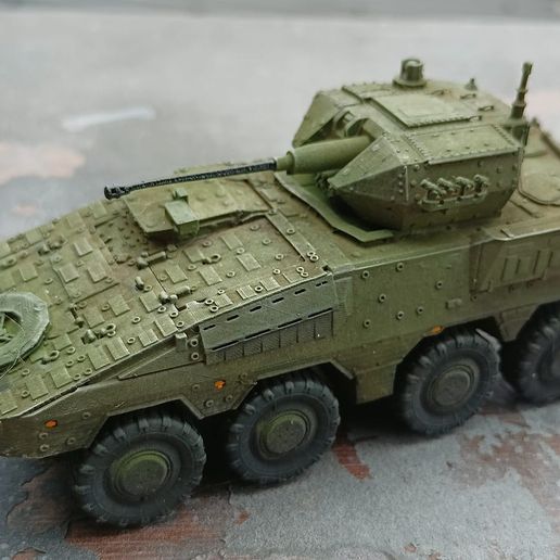 🎲 Lithuanian GTK Boxer VILKAS Infantry Fighting Vehicle・ STL File for ...