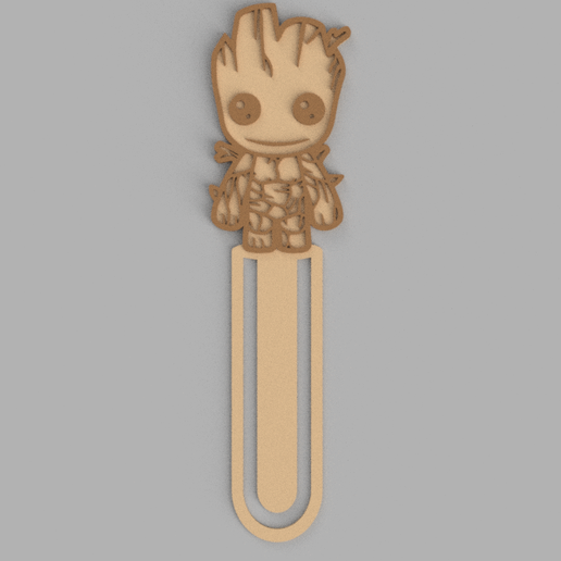👶 baby groot Bookmarks・Free STL File for 3D printing・Cults