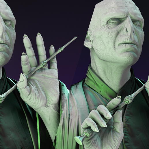 🗿 WICKED MARVEL VOLDEMORT SCULPTURE 2023: TESTED AND READY FOR 3D ...