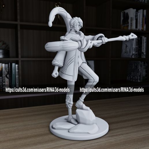 Archivo STL hwei Modelo impreso en 3D de League of Legends 🧩 ・Objeto ...