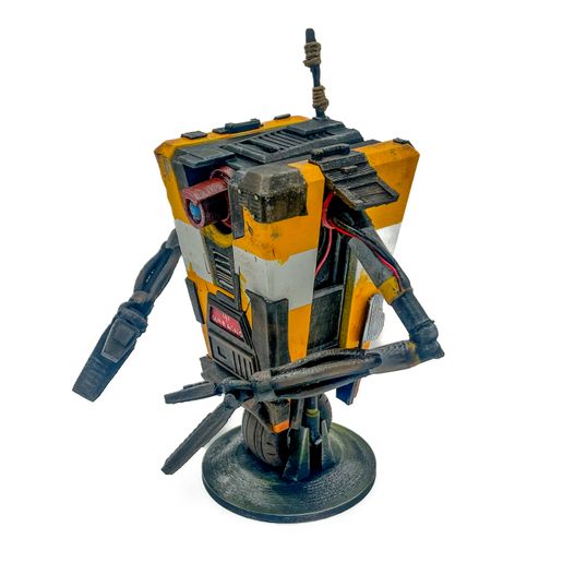 🤖 Robot Claptrap Borderlands・Archivo 3D para Impresión 3D・Cults