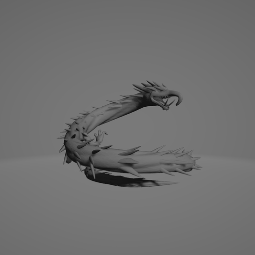 🪵 NARUTO SHIPPUDEN HASHIRAMA WOOD DRAGON・ STL File for 3D printing・Cults