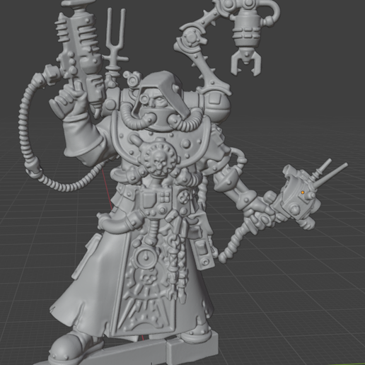 ♟ Techno Archer Logicist・ 3D File for 3D printing・Cults