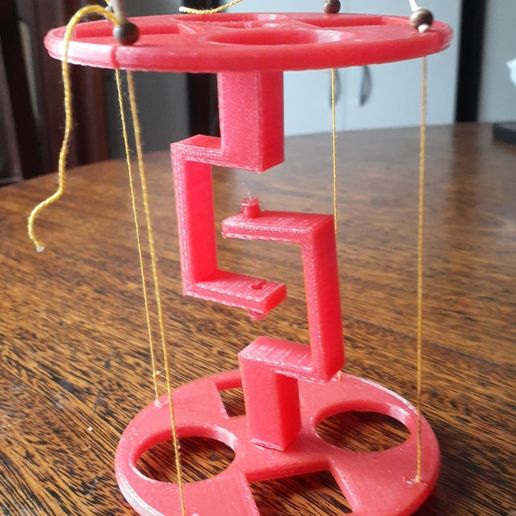 Free STL file Tensegrity. Floating Object Holder 💭 ・3D printer design ...