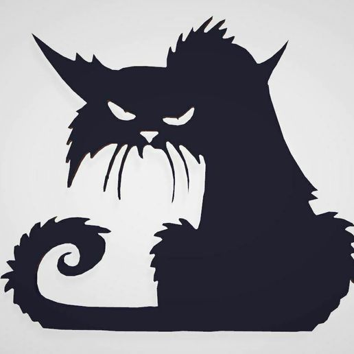 🐱 CAT・Free STL File for ・Cults