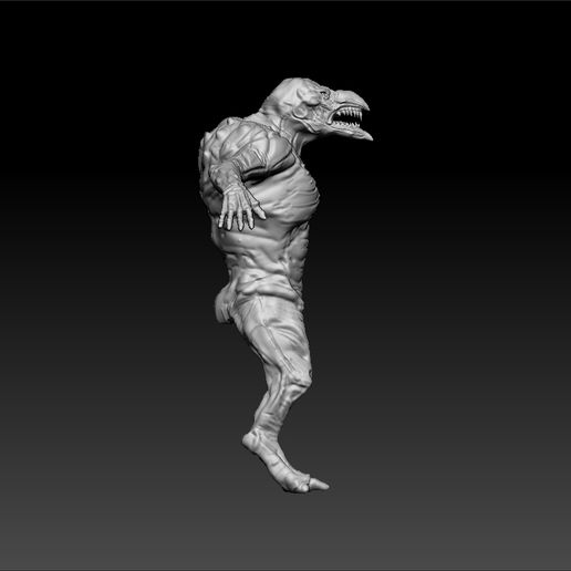 👹 Monster - wierd monster - scary creature・ STL File for 3D printing・Cults