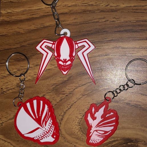 STL file Hollow masks key chains 🔑 ・3D print object to download・Cults