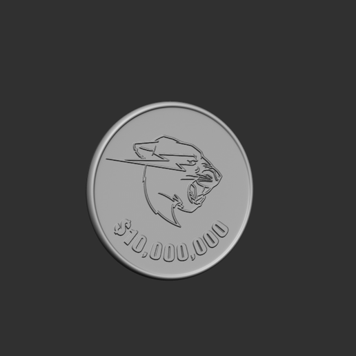 🪙 Beast Coin 10 Millions (Beast Games)・ STL File for 3D printing・Cults