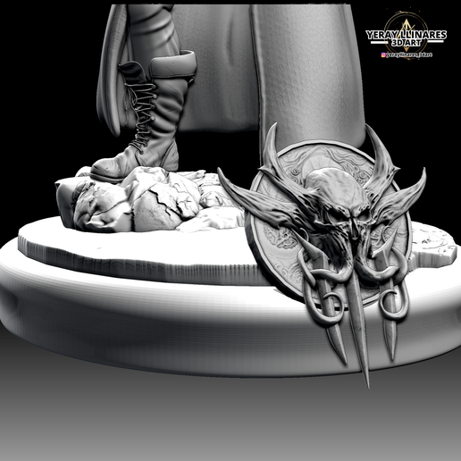 STL file Gale, the Waterdeep prodigy from Baldur's Gate 3 🎮 ・3D ...