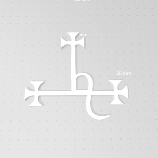 🔣 Lucifer Sigil, Luciferian Symbols, Lilith Sigil・ STL File for ・Cults