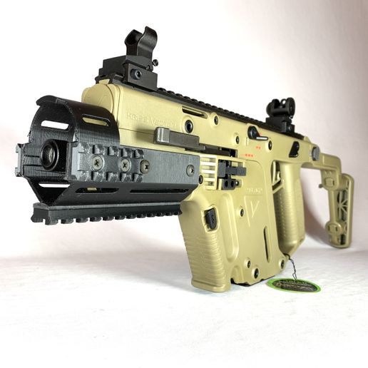 Stl File Kwa Ksc Kriss Vector Gbb Mk5 Short 3 Cm Front Rail Tactical