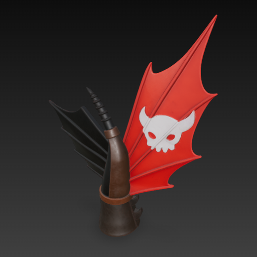 🐉 Toothless's tail・Free STL File for 3D printing・Cults