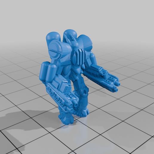 🤖 Blemmyes Protomech・Free 3D File for ・Cults