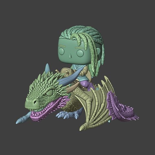 🏠 Addam & Seasmoke - House of the Dragon・ STL File for 3D printing・Cults