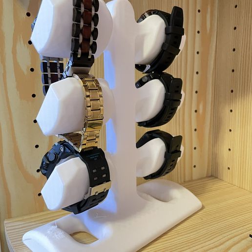 ⌚ 3D-Printed Watch Stand – Clean & Functional Design・ STL File for 3D ...