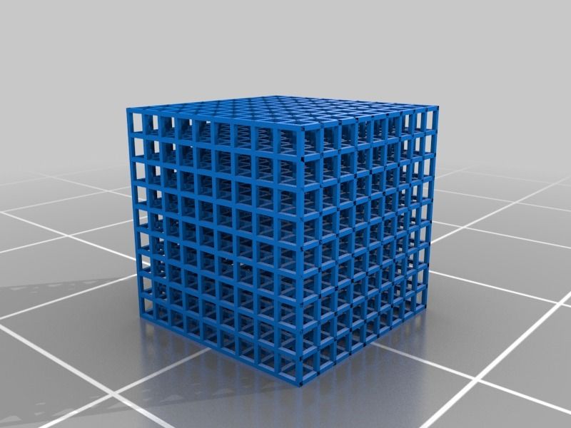 Download free STL file mathematical cube • 3D printable template ・ Cults