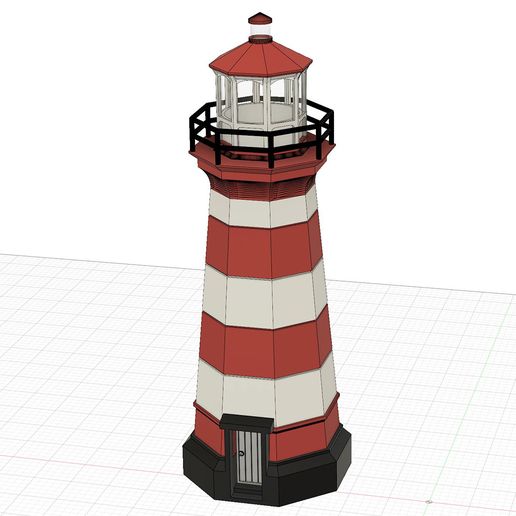 🏠 Lighthouse v3・Free 3D File for ・Cults