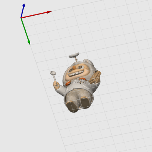 🩺 LABUBU DOLL DOCTOR COLORED・ STL File for 3D printing・Cults