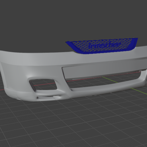 🧞‍♂️ Front bumper Opel VECTRA B OPC style・ STL File for 3D printing・Cults