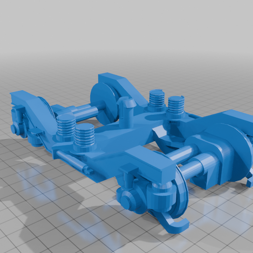 ⚖️ Original TGV PSE model with spring suspension in kit form for ...