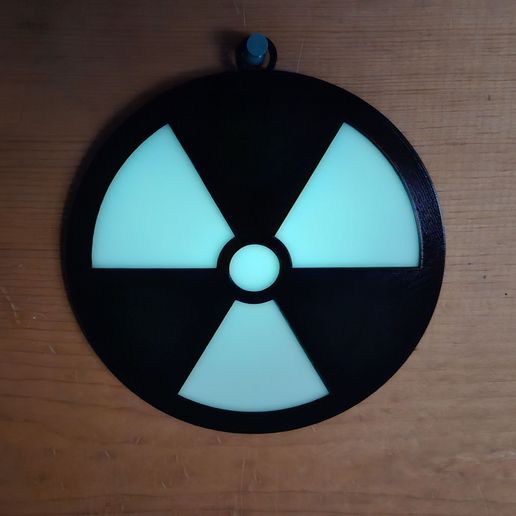 👽 NUKE SIGN・ STL File for 3D printing・Cults