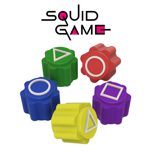 STL file Squid Game GONG-GI 🦑 ・3D printer design to download・Cults