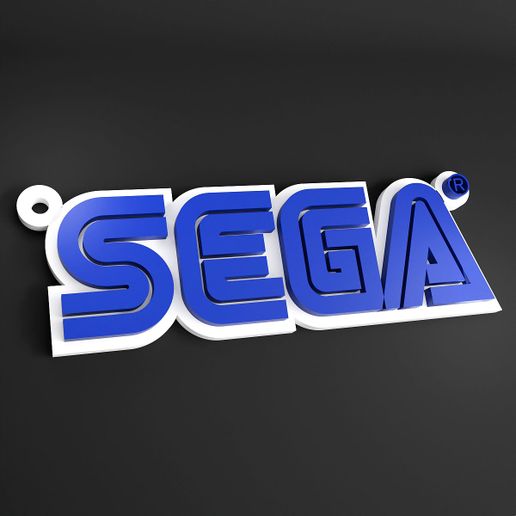 🗝️ SEGA, KEYCHAIN - SEGA KEYCHAIN・ STL File for 3D printing・Cults