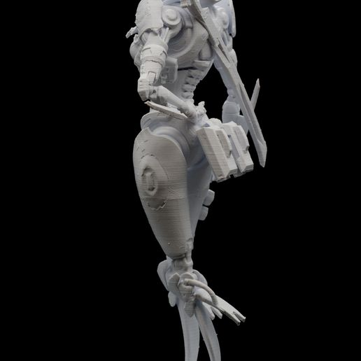 👾 Apex Legends Ash | High Detail Figure・ STL File for 3D printing・Cults