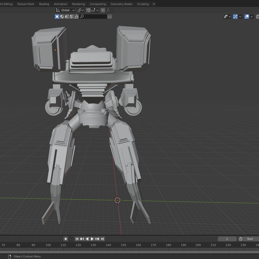 🤖 Ronin Rapid Response mech (RRRM)・Free STL File for ・Cults
