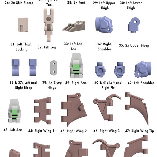 🤖 Transformers Nyx (Beast Wars) Figure・ STL File for ・Cults