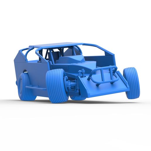 🚗 Diecast Northeast Dirt Modified stock car while turning Scale 1:25 ...