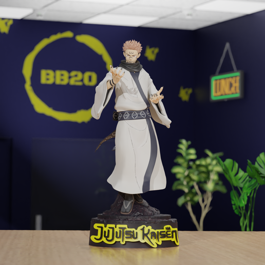 🎲 RYOMEN SUKUNA 3D STL JUJUTSU KAISEN・ STL File for 3D printing・Cults