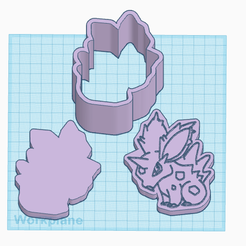 3D file Pokemon: Libre Pikachu 3 Piece Bath Bomb Mold・3D printable model to download・Cults