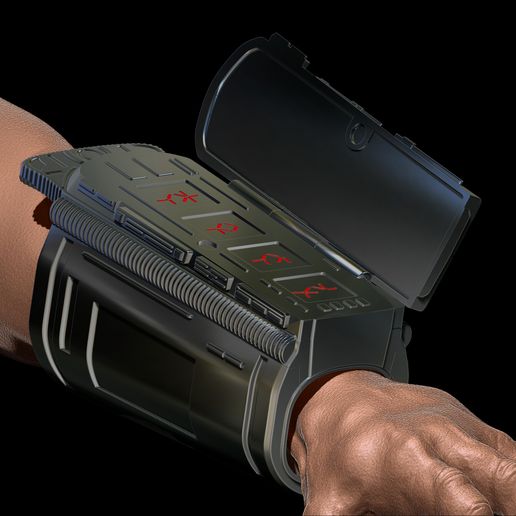 ⬅️ Predator Gauntlet Forearm Left scale 1:1 File STL-OBJ for 3D printer ...