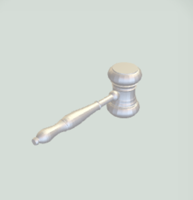 Free STL file MALLET 🧑‍⚖️ ・3D print object to download・Cults