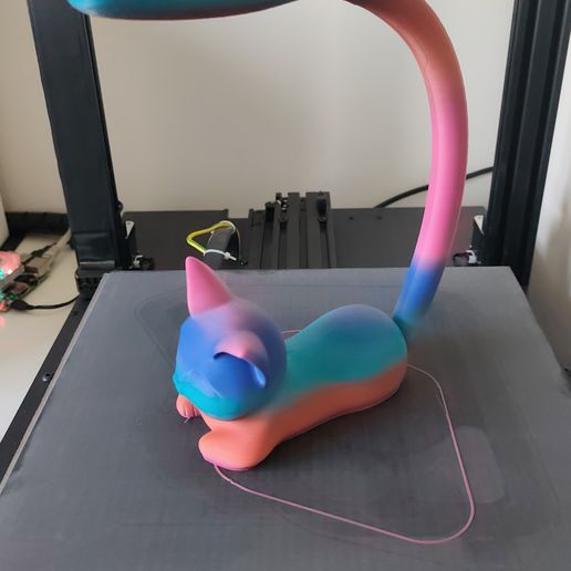 🐱 Cat Headphone Stand・3D Print・Cults