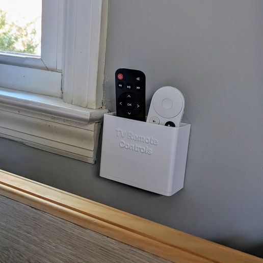 Archivo STL TV Remote Controls Tray Box 📦 ・Plan para descargar y ...