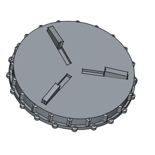🪙 Coin vise・Free STL File for 3D printing・Cults