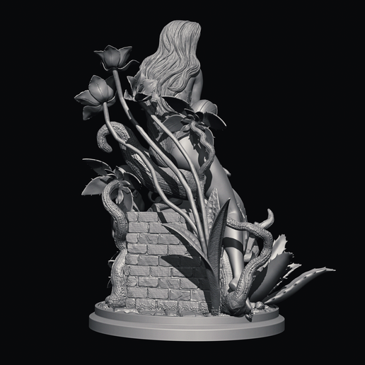🦹 Poison Ivy・ STL File for 3D printing・Cults