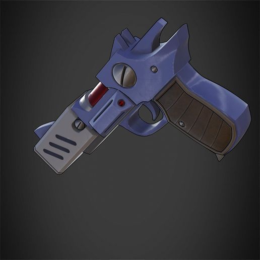 👨 Mega Man X7 Axl Pistol for Cosplay・ STL File for 3D printing・Cults