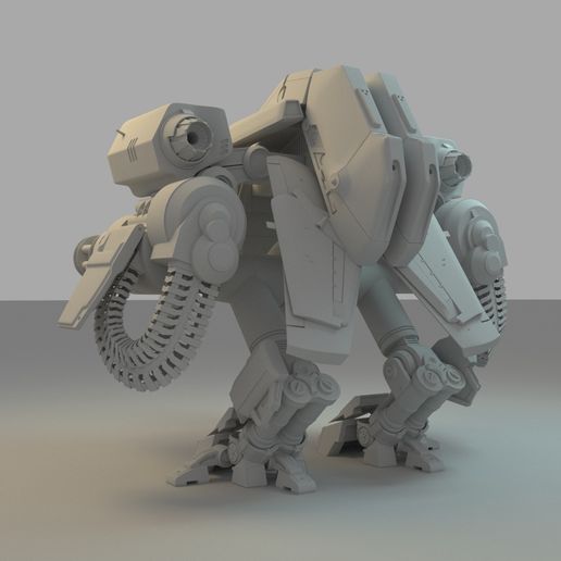 🤖 Viking - Terran Mech Unit・ OBJ File for ・Cults