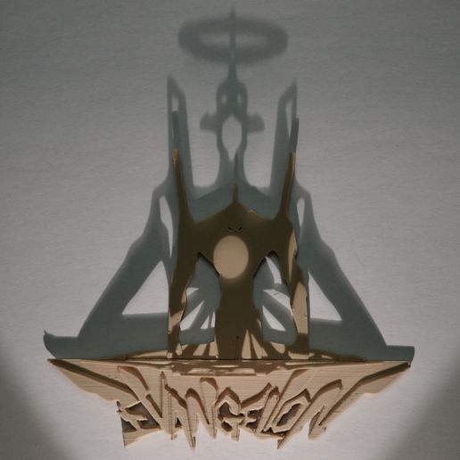 🎨 EVA shadow art・ STL File for ・Cults