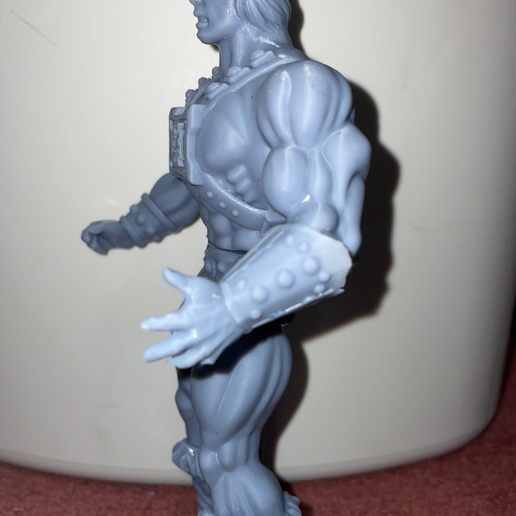 👾 Vintage Style He-Man Statue・ STL File for 3D printing・Cults