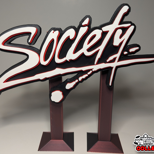 🎨 SOCIETY HORROR Wall Art・ STL File for 3D printing・Cults