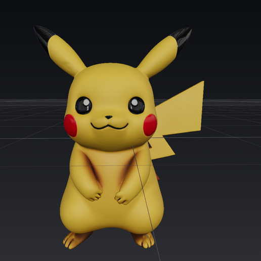 👾 Pikachu・ STL File for 3D printing・Cults