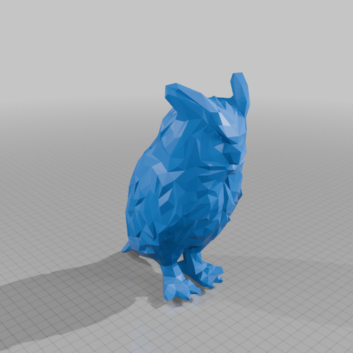 🦉 Great Wise Owl 20mm, 25mm and 200mm + Low Poly (DND / TTRPG)・Free 3D ...