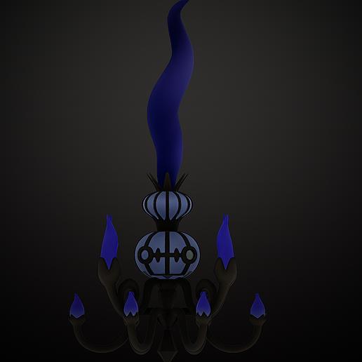 mega chandelure za
